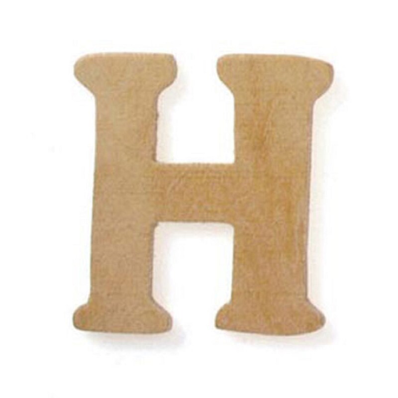 Wood Letter H - Etsy