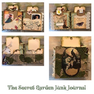 The Secret Garden OOAK Junk Journal - Etsy