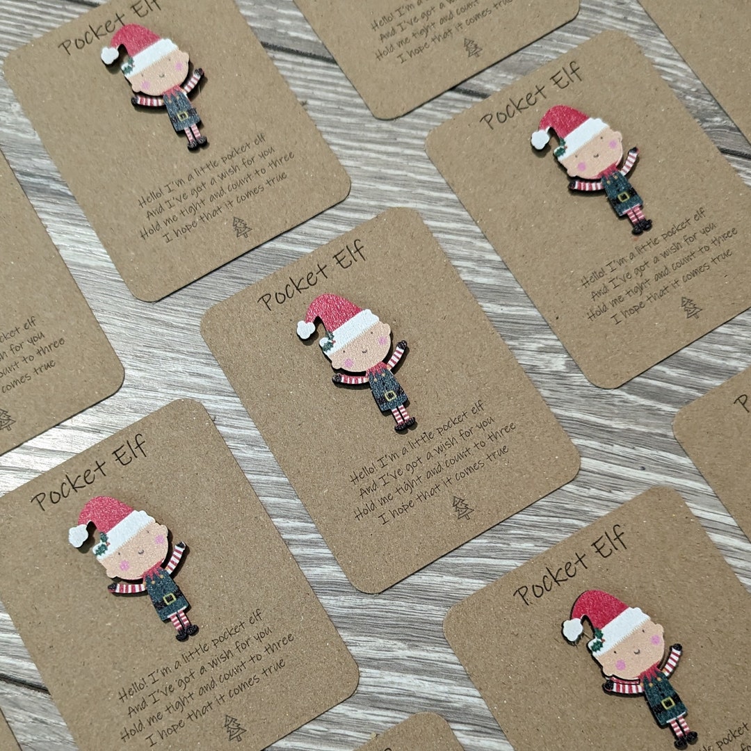 Pocket Elf, Christmas Magic Gift, Christmas Wish Gift, Small Christmas ...