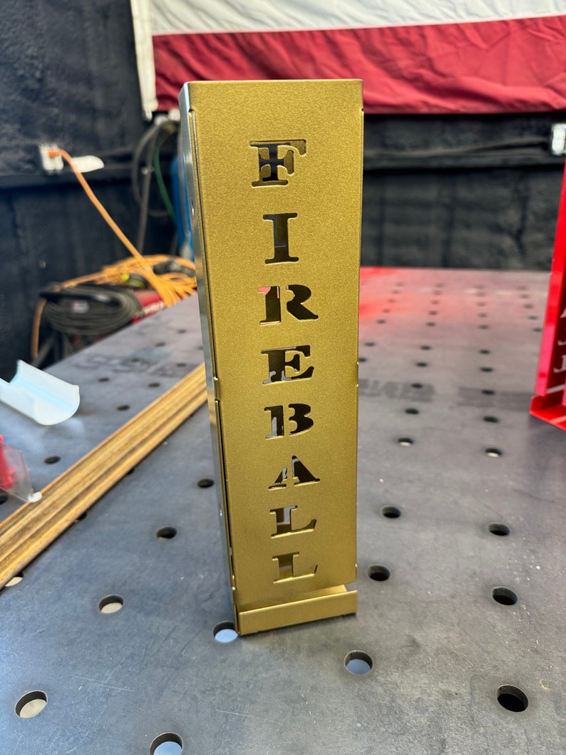 Fireball Whiskey Shot Holder - Etsy
