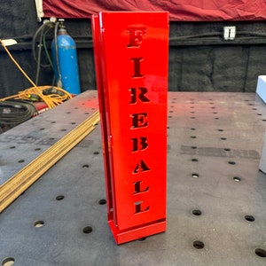 Fireball Whiskey Shot Holder - Etsy