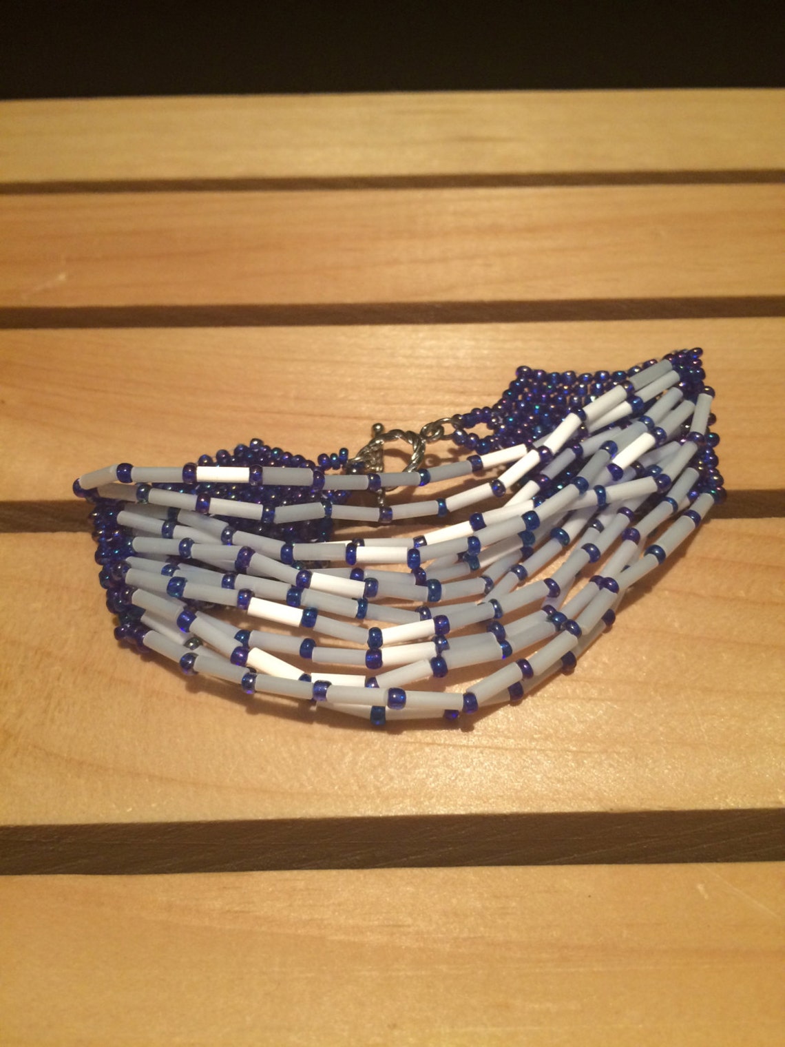 Multi-strand Beaded Bracelet FREE U.S. SHIPPING - Etsy