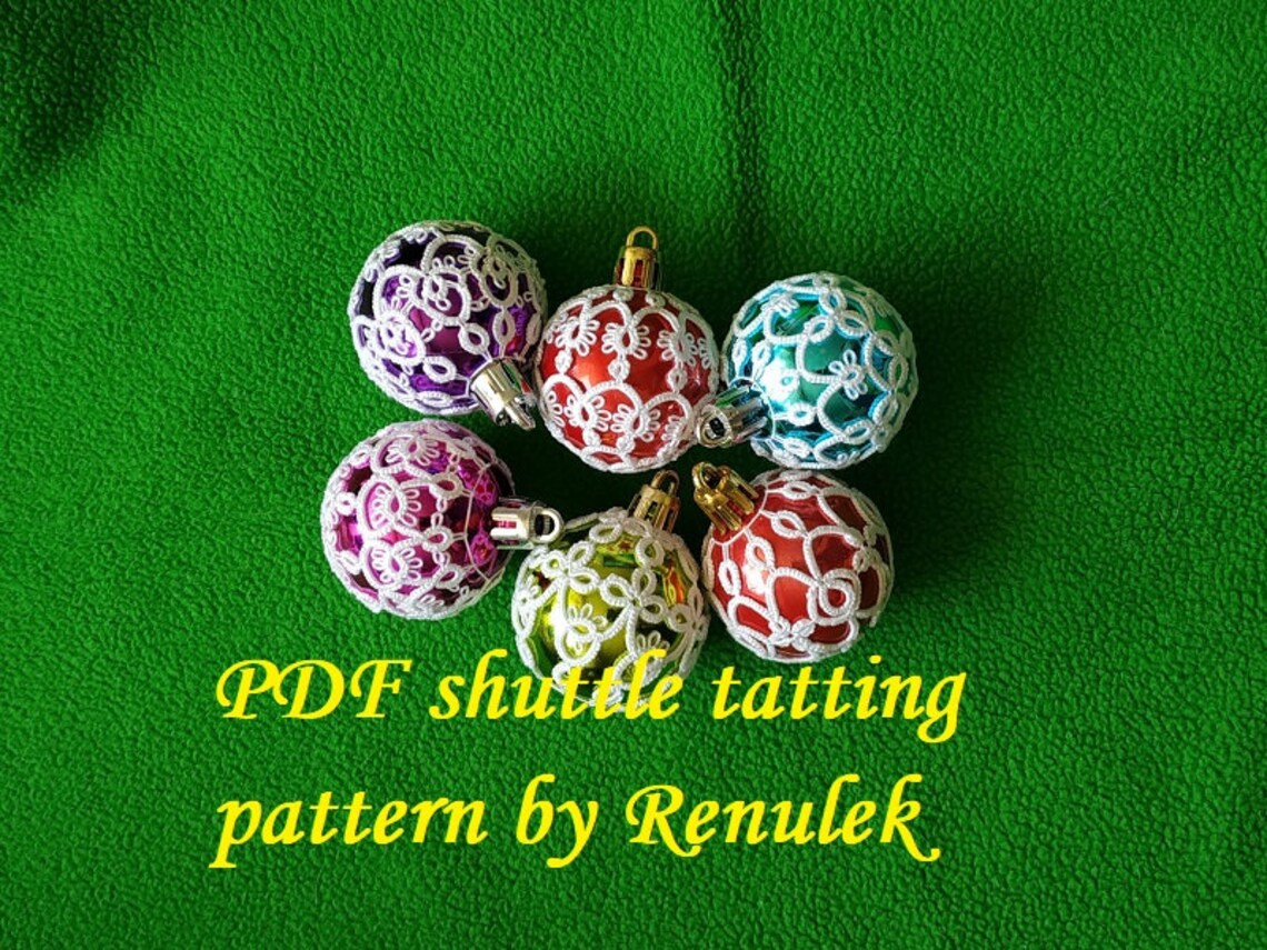 6mini Bubbles PDF Original Shuttle Tatting Pattern by - Etsy