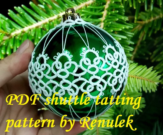 Bubble 3D–2‘PDF Original Shuttle Tatting Pattern. Instant Digital ...