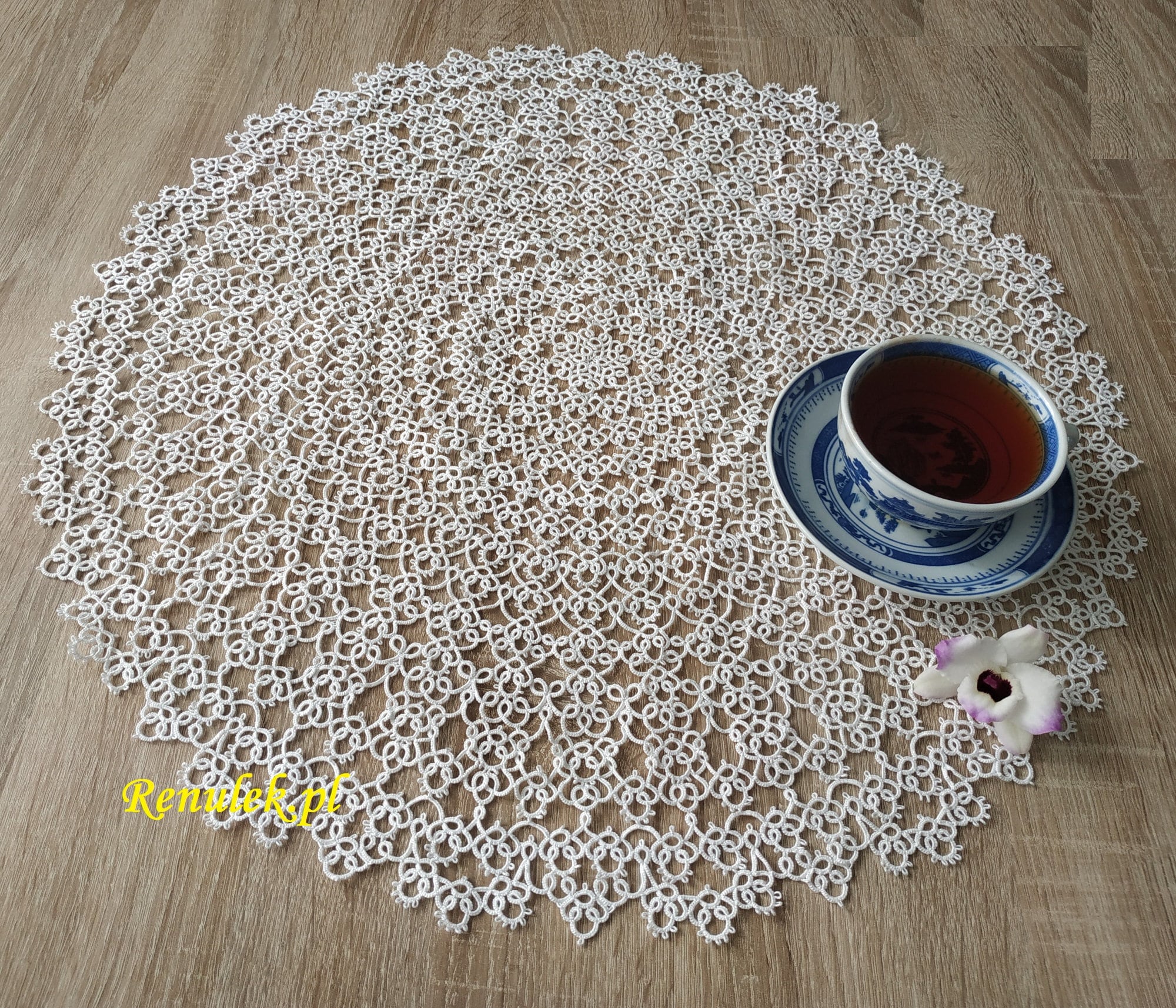 Doily “coral Reef” PDF Original Shuttle Tatting Pattern by Renulek ...