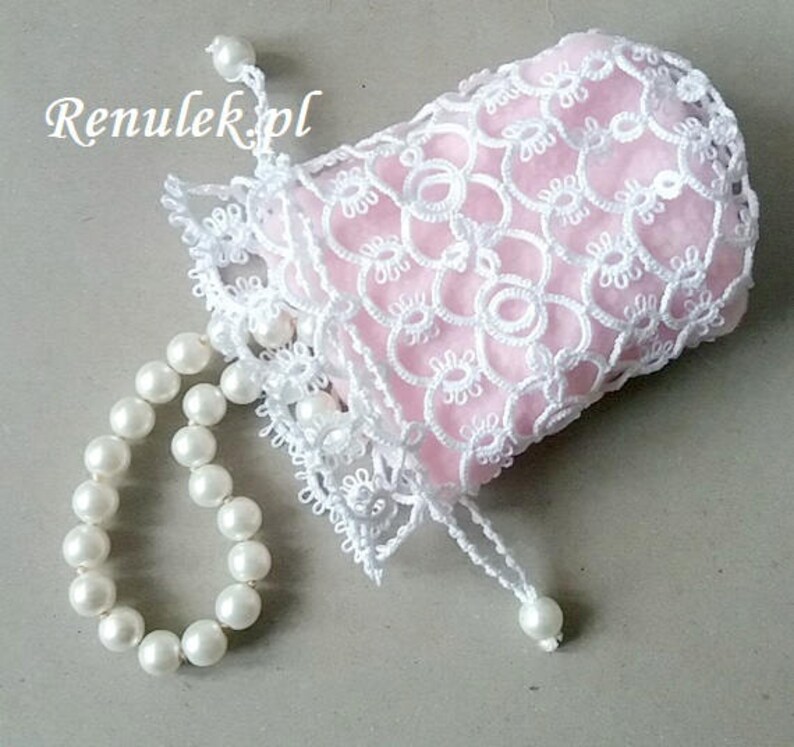 Mini Pocket Bag PDF Original Shuttle Tatting Pattern by | Etsy