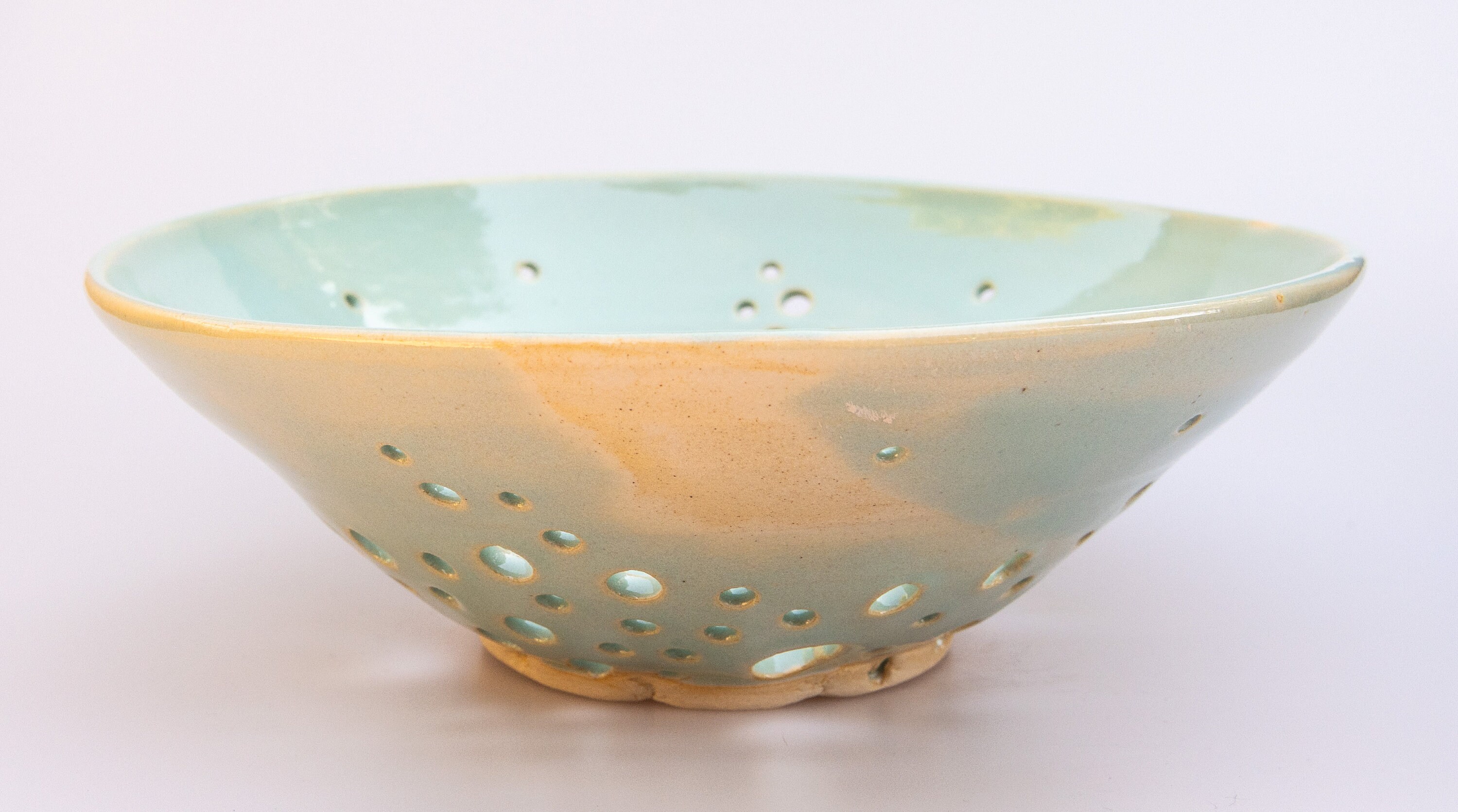 Bowl, Pottery Bowl, Fruit Bowl, Handmade Bowl, Aqua Bowl, Aqua Pottery ...