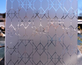 Moroccan Style Pattern for Frosted Sidelights - Etsy