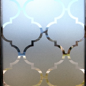 Moroccan Style Pattern for Frosted Window Vinyl - Etsy