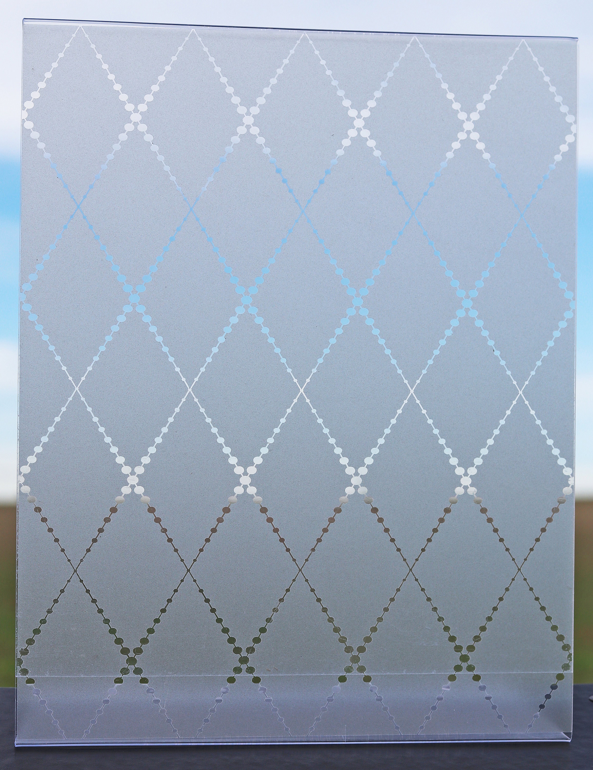 Argyle Style Pattern for Frosted Window Vinyl - Etsy