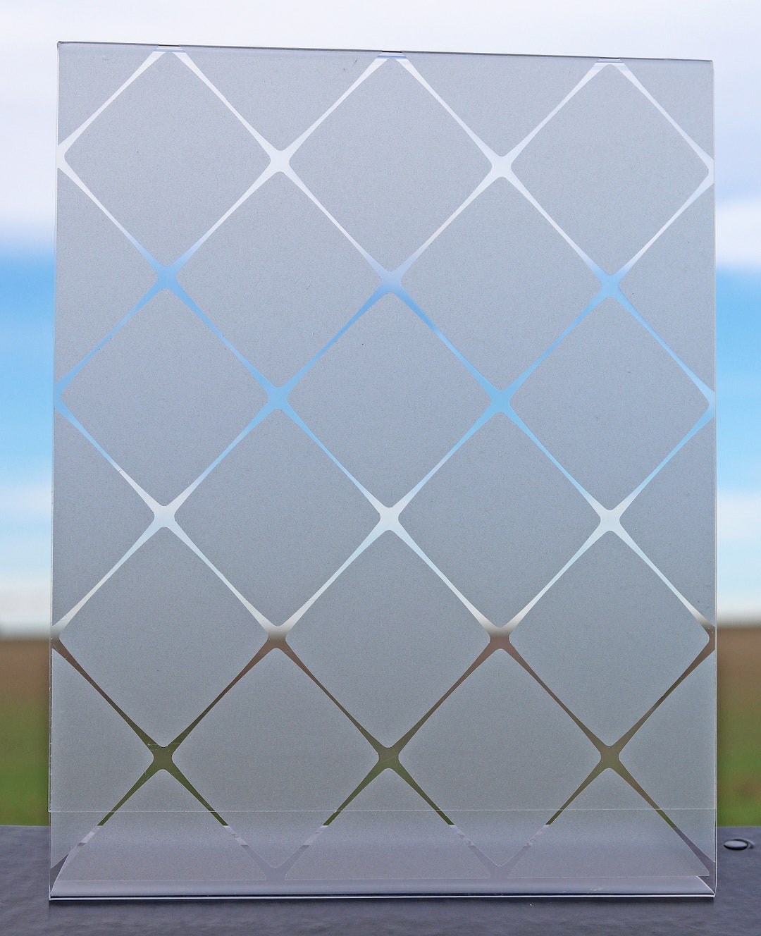 Cottage Style Pattern for Frosted Window Vinyl - Etsy