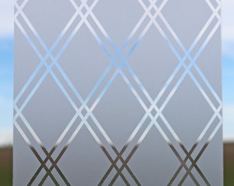 Diamond Style Pattern for Frosted Window Vinyl - Etsy
