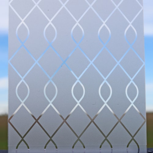 Diamond Style Pattern for Frosted Window Vinyl - Etsy
