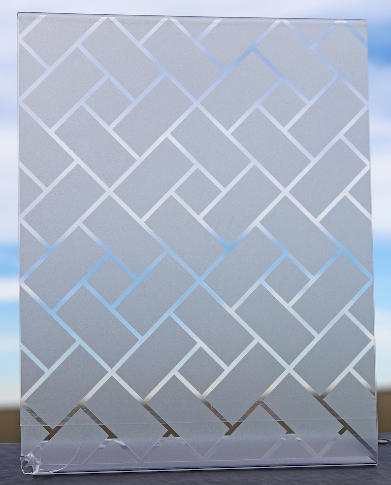 Adobe Style Pattern for Frosted Window Vinyl - Etsy