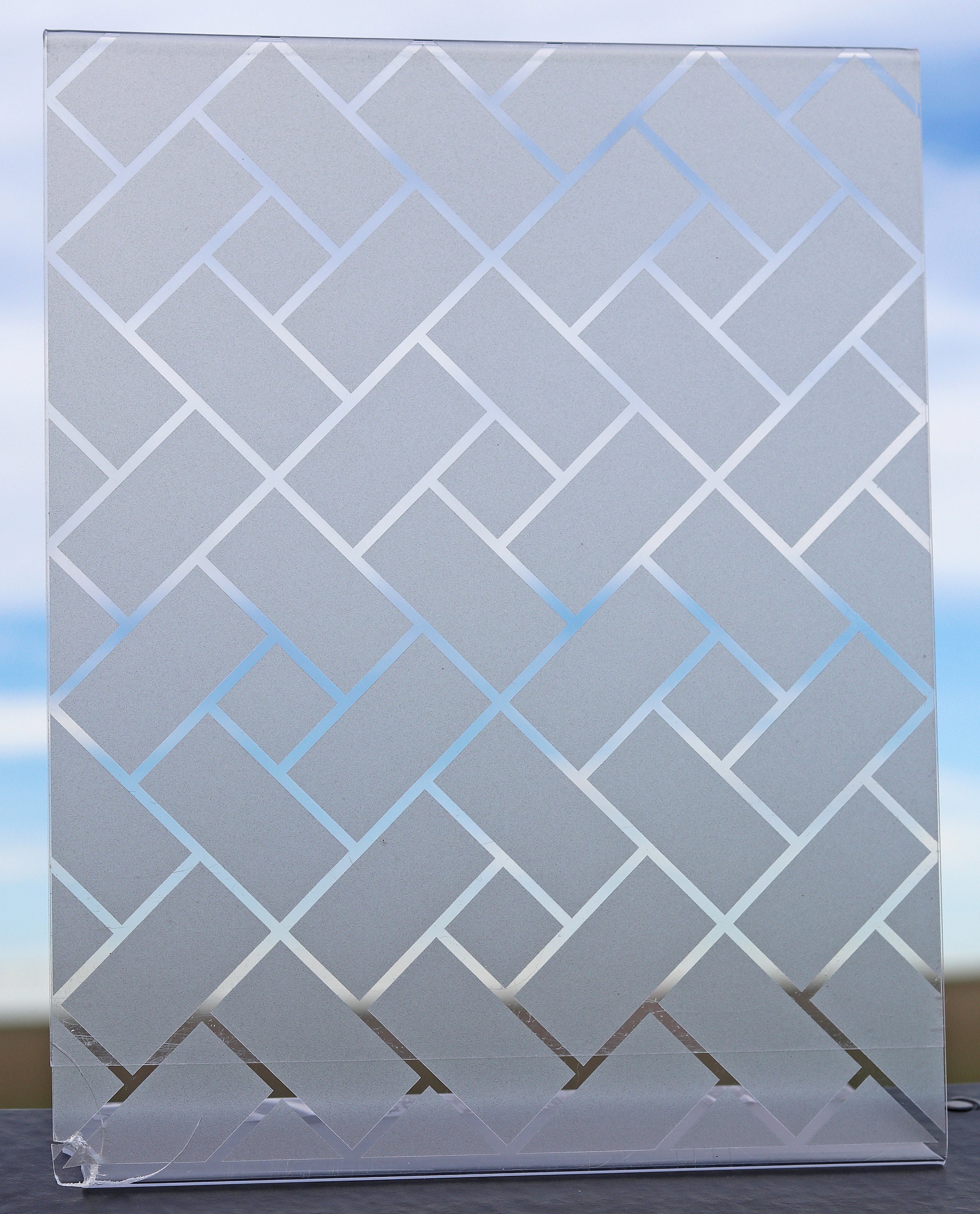 Adobe Style Pattern for Frosted Window Vinyl - Etsy
