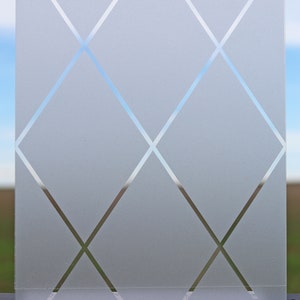 Diamond Style Pattern for Frosted Window Vinyl - Etsy