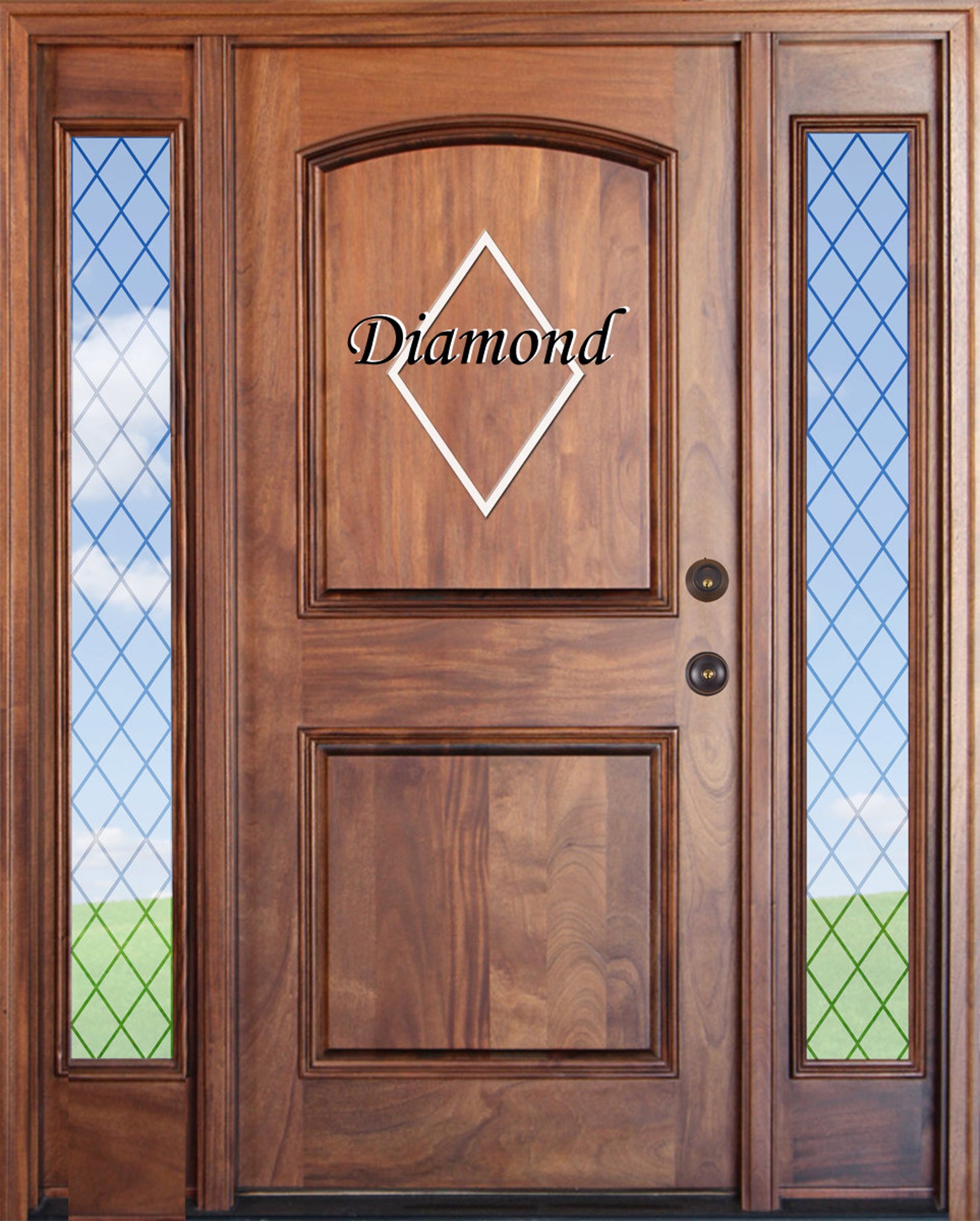 Diamond Style Pattern for Frosted Window Vinyl - Etsy
