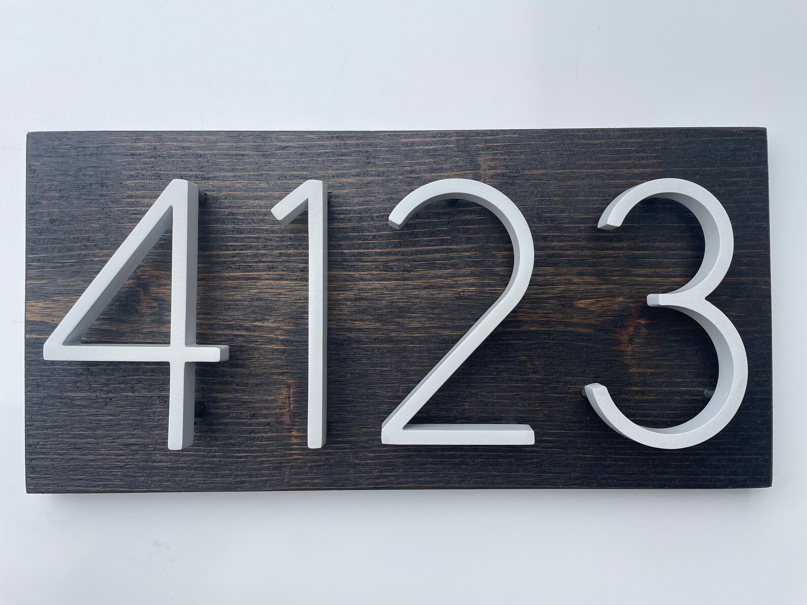 Modern Address Signs Modern House Number Sign Modern House - Etsy