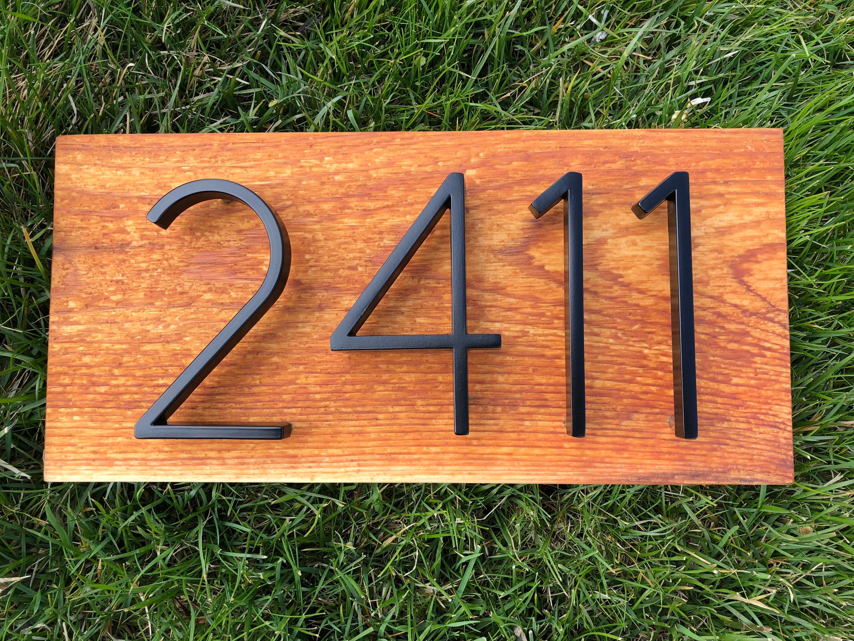 Modern Address Signs Modern House Number Sign Modern House - Etsy UK