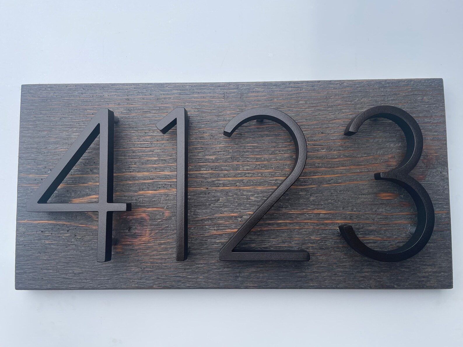 Modern Address Signs Modern House Number Sign Modern House - Etsy