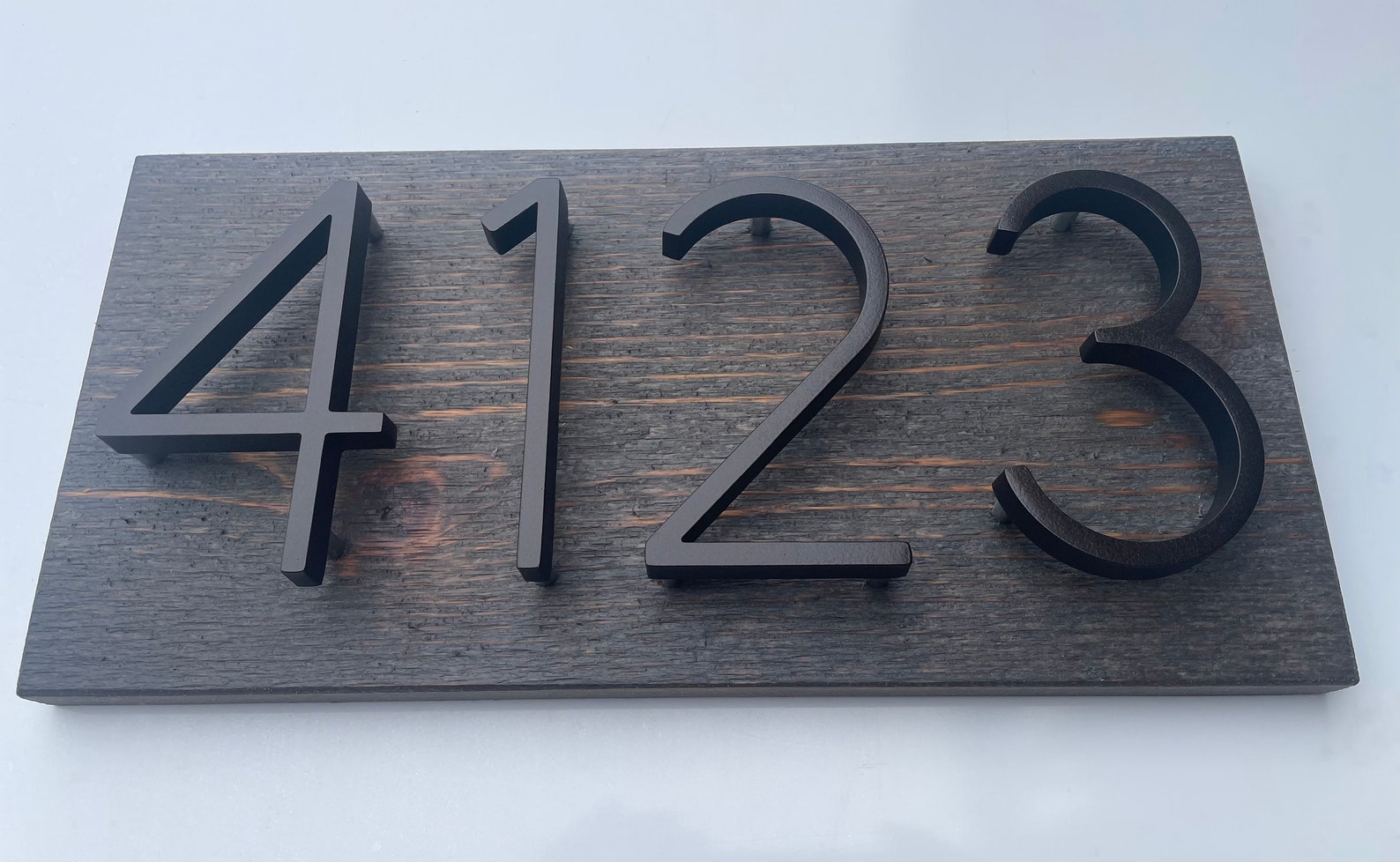 Modern Address Signs Modern House Number Sign Modern House - Etsy