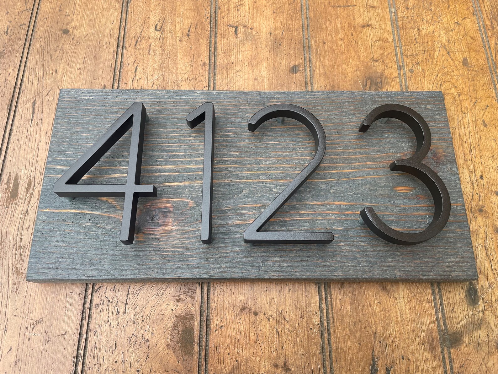 Modern Address Signs Modern House Number Sign Modern House - Etsy