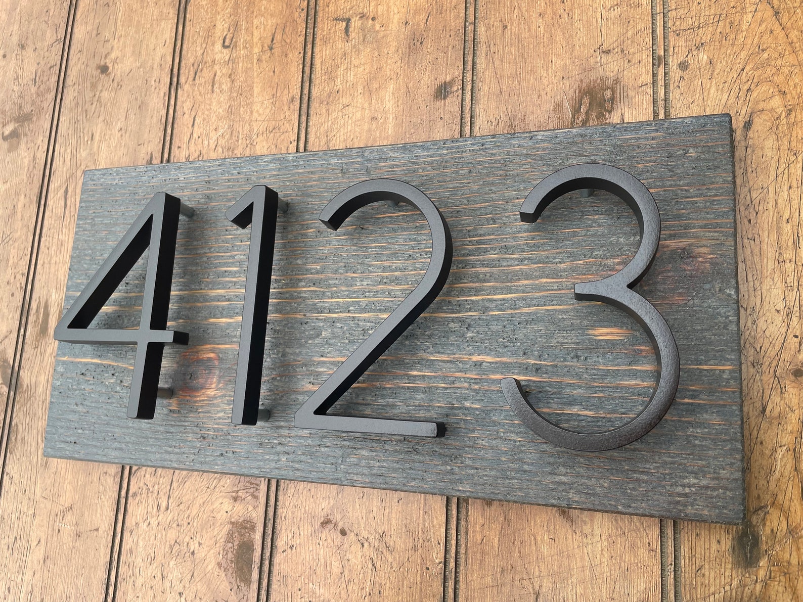 Modern Address Signs Modern House Number Sign Modern House - Etsy