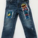 Pac-man Distress Jeans/vintage Pac-man Distress Jeans/pac-man Fabric ...