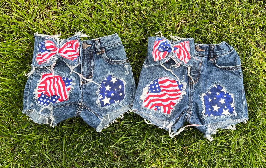 4 OF July Shorts/stars&stripes/patriotic Shorts/nautical /independence ...