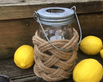 Jute Rope Light - Etsy