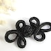 Miniature Frog Closure Small Black Button Closure Doll Clothes Infant ...