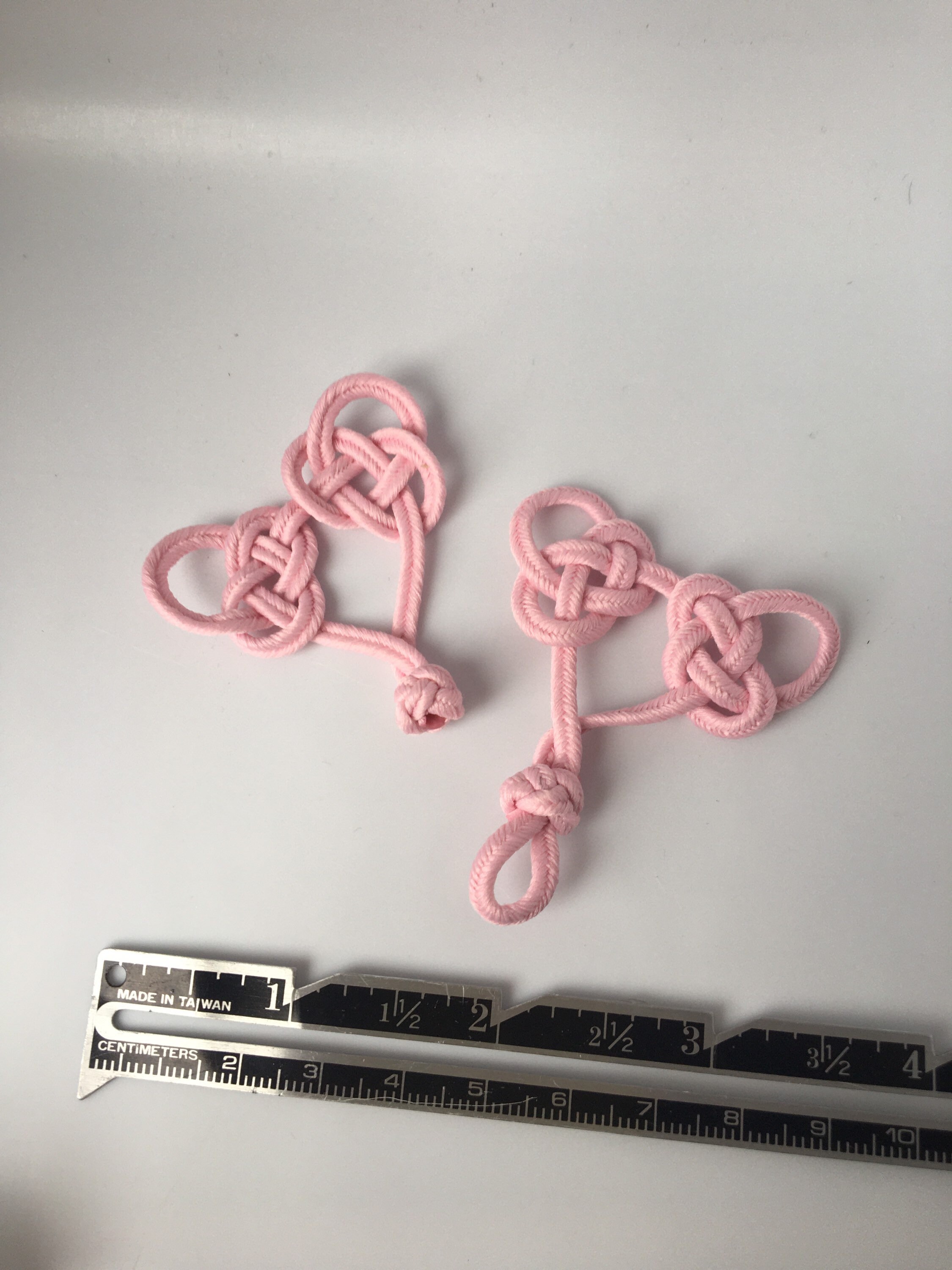 Heart Frog Closure Button Red Heart Shaped Clasp for Cosplay Costume ...