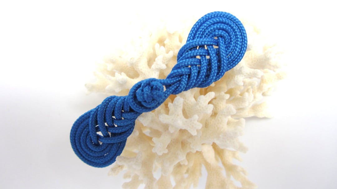 Blue Frog Closure Marine Blue Coat Button Vest Button Cloak Clasp ...