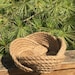 Large Jute Rope Bowl Basket Natural Fiber for Rustic Nautical Primitive ...