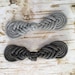 Large Frog Closure for Interior Decorating Pillows, Drapes or Cornice ...