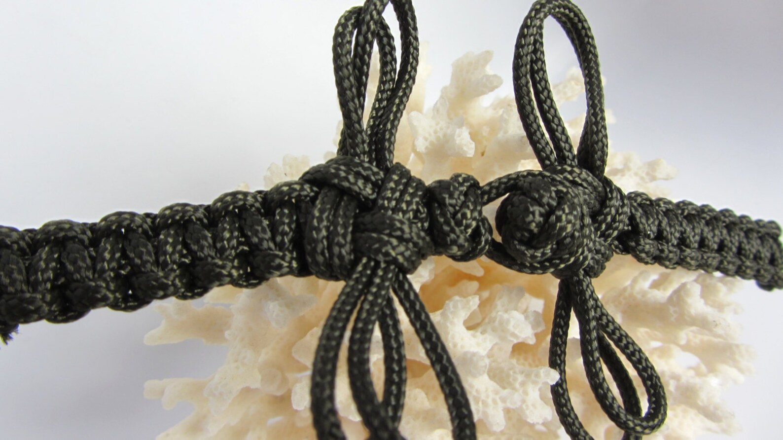 Frog Closure Dragonflies Kissing Hand Tied Knots Olive Drab Cord ...