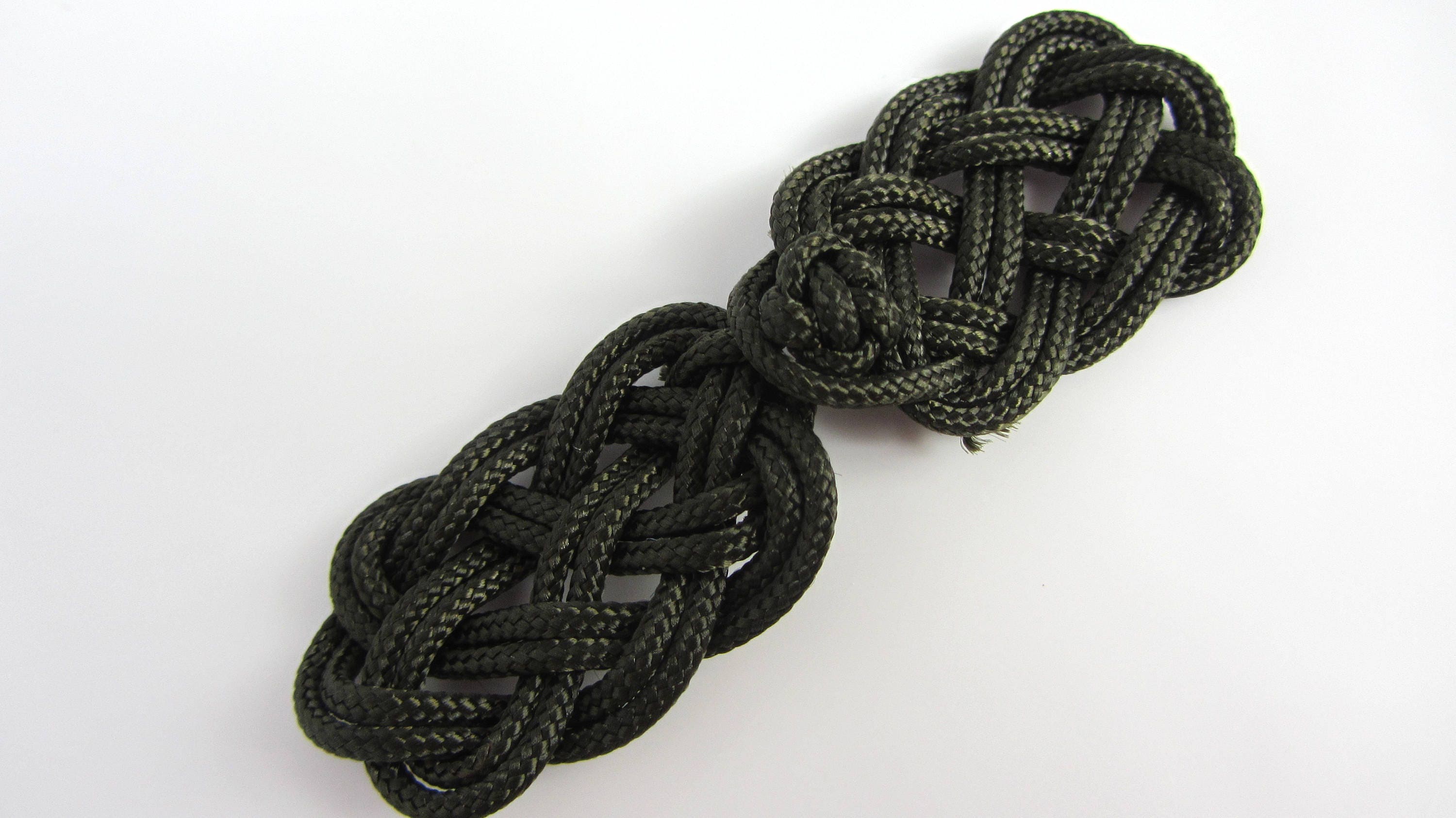 Olive Green Frog Closure Celtic Coat Button Fastener Sweater - Etsy