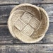 Large Jute Rope Bowl Basket Natural Fiber for Rustic Nautical Primitive ...