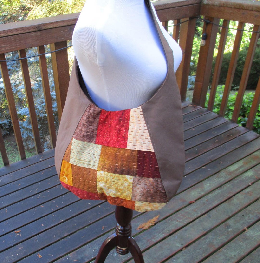 Hobo Bag, Kawandi Style, Slouch Bag, Shoulder Bag, Slow Stitch, Project ...