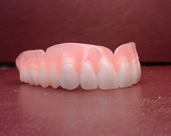 Ultra-thin Full Upper Denture, Horseshoe Palate, With Wax Try-in, and ...