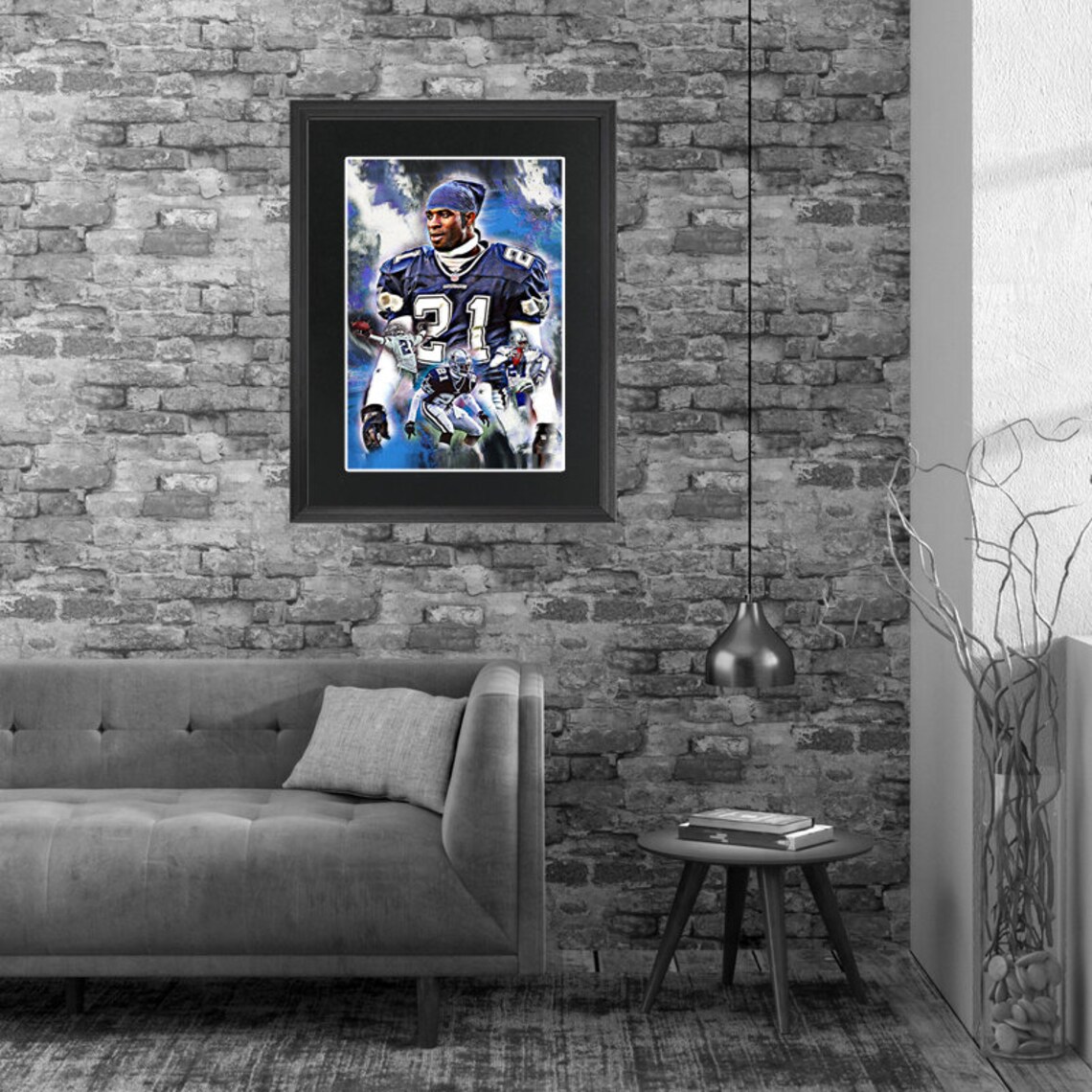 Deion Sanders Neon Deion Prime Time Former DAL Cowboys | Etsy