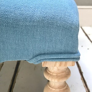 Blue Loaf Upholstered Armchair - Etsy