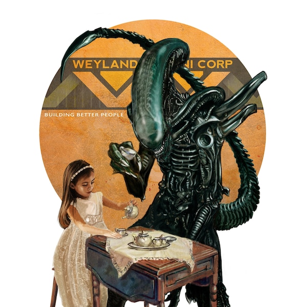 Alien Xenomorph Poster - Etsy