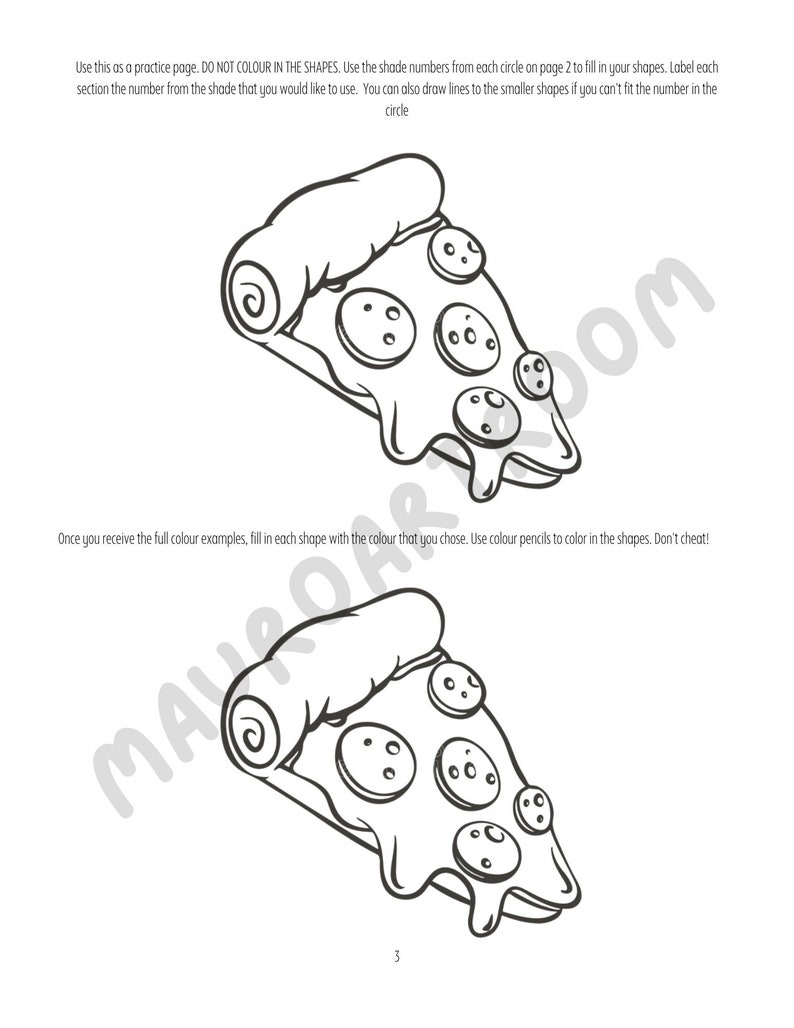 Color Theory Study : Mystery Color Worksheet / Sub Plans / Art - Etsy