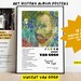 Art History Album Cover Inspired Classroom Poster - Vincent Van Gogh ...