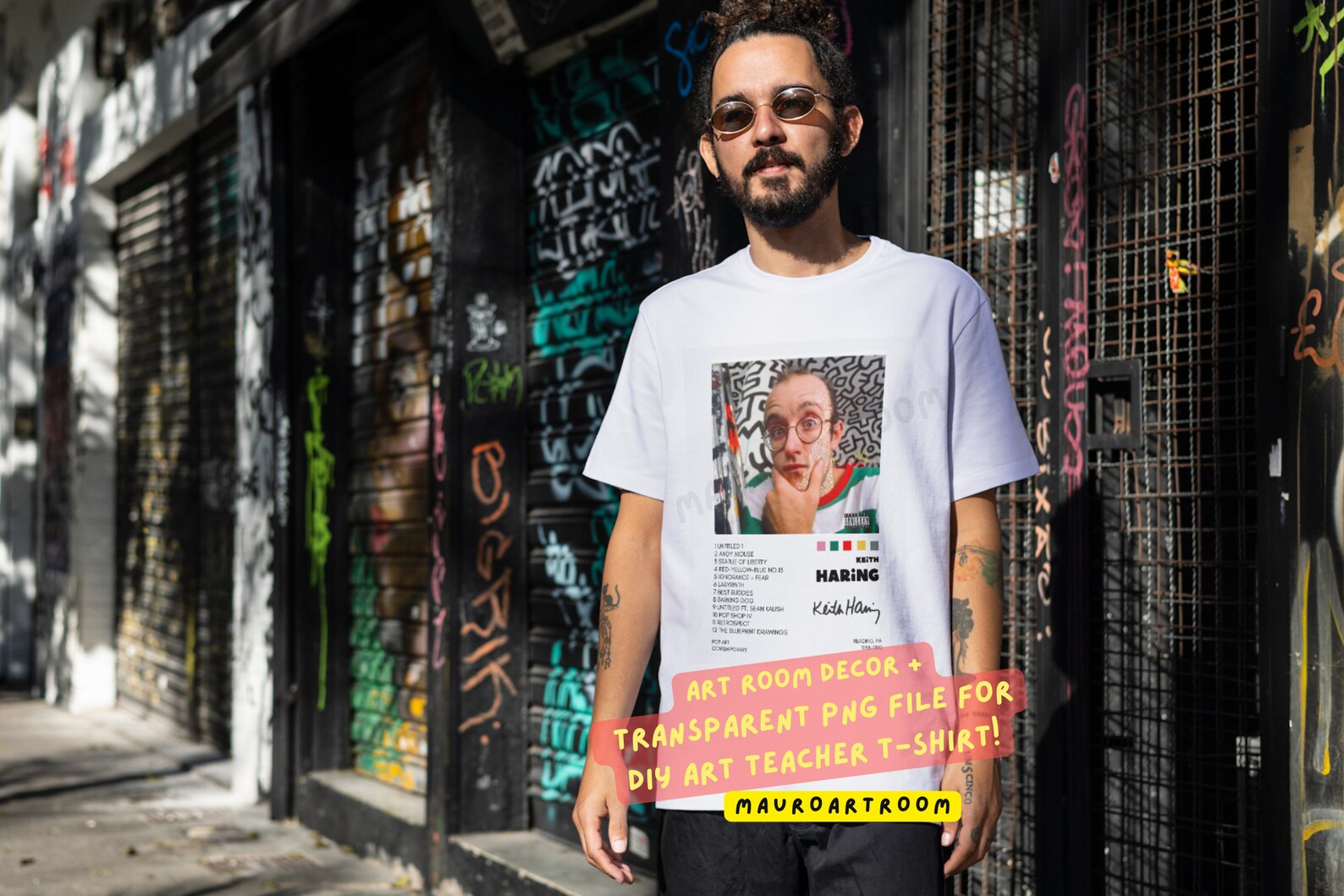 Art History Album Cover Inspired Classroom Poster - BUNDLE 5 PACK ...