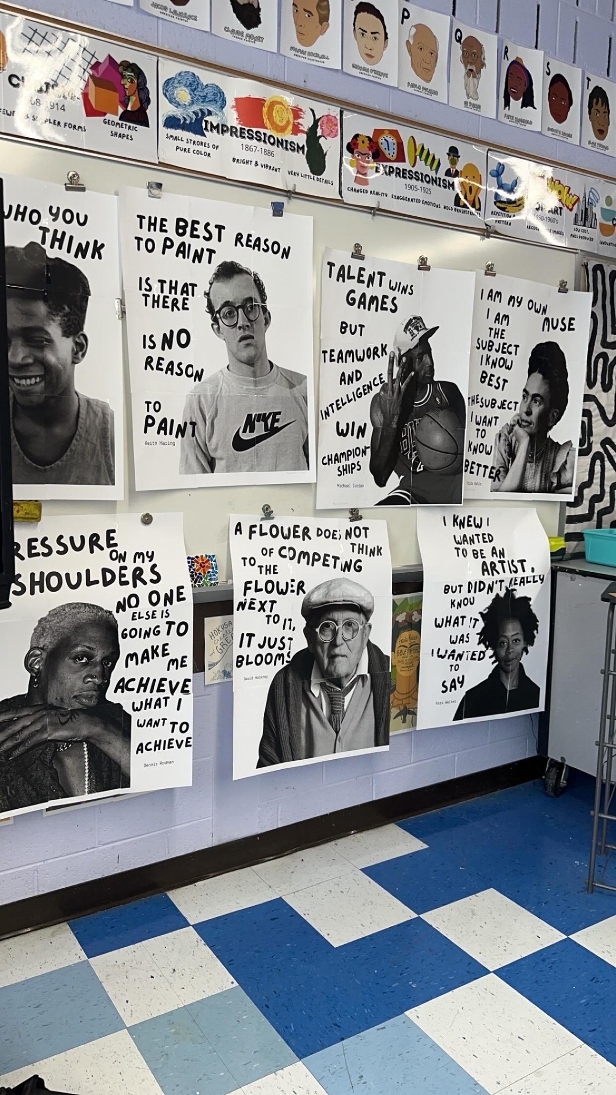 Famous Artist Quote Poster Pack (6) - Etsy