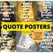 Famous Artist Quote Poster Pack Vol. 1 - Etsy Australia