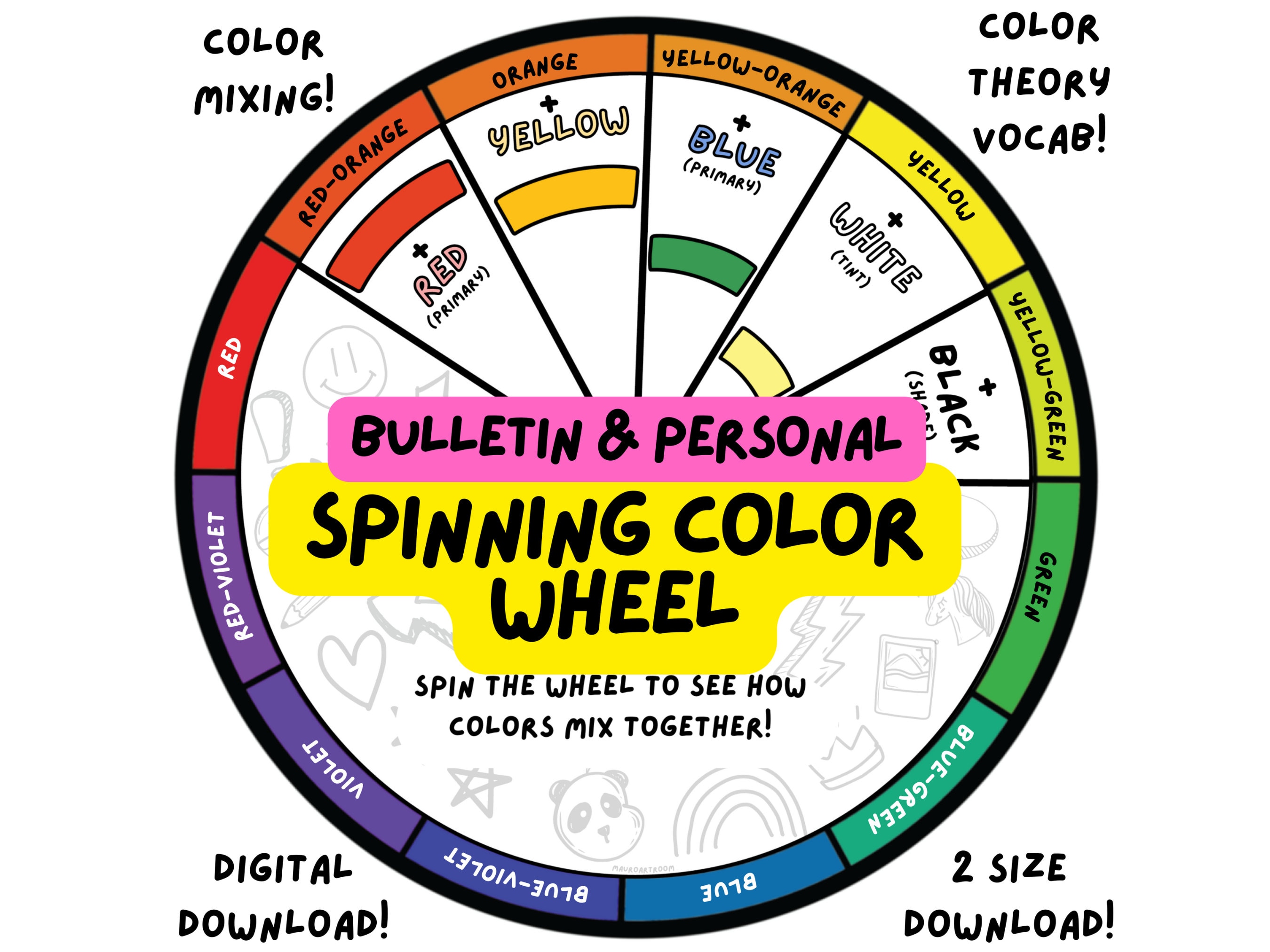 Color Spinner Template