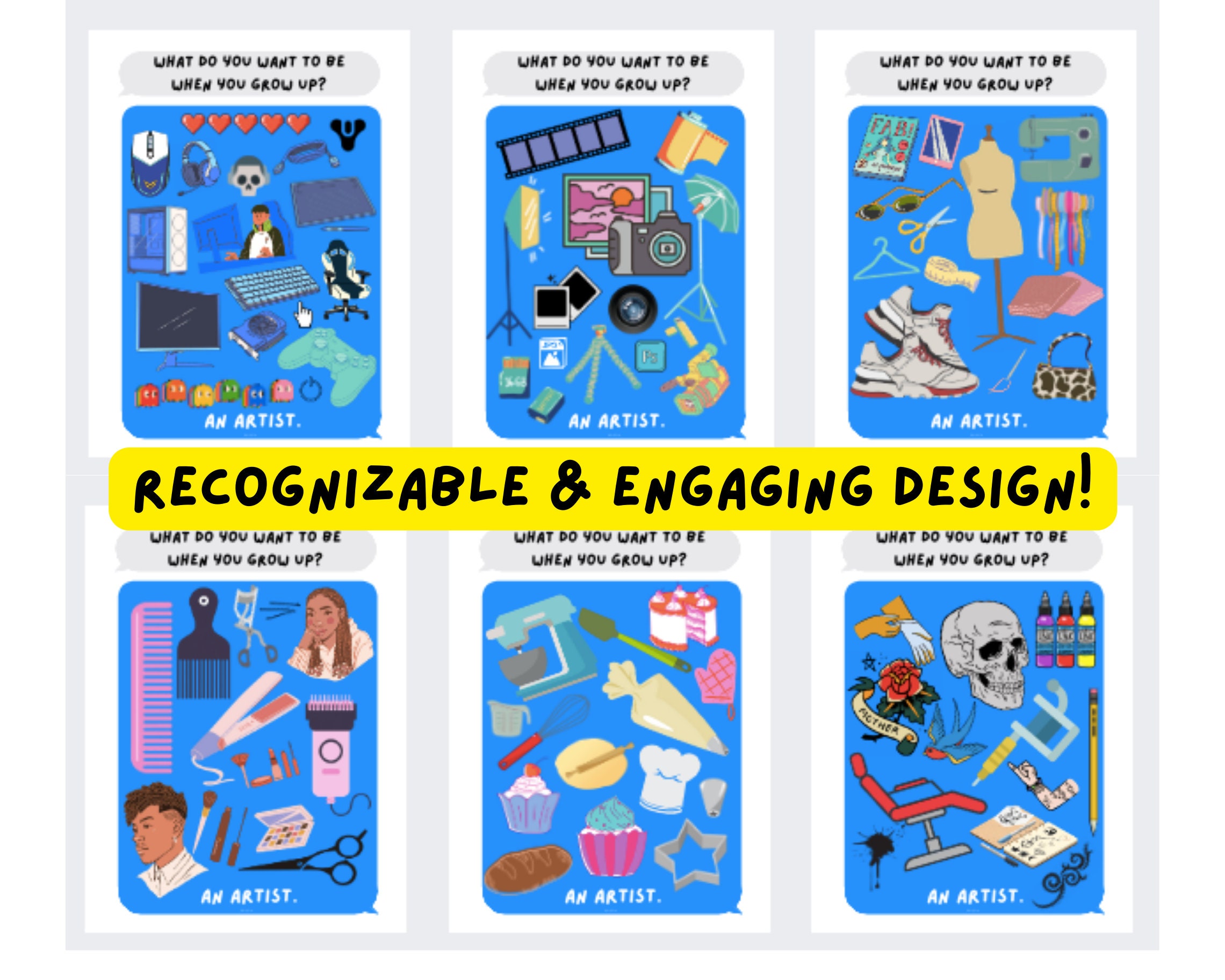 An Artist Poster Pack - Art Career Visuals - Art Teacher Poster ...